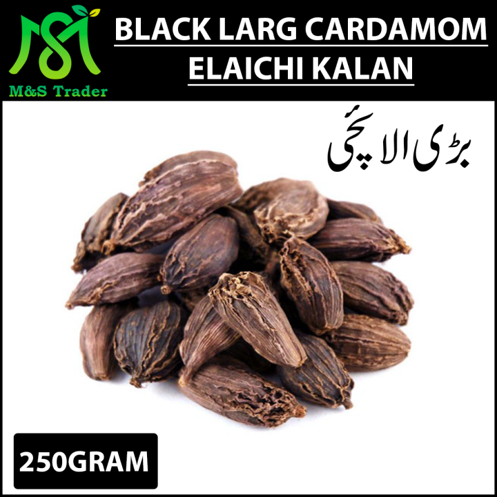 Best Quality Black Larg Cardamom Powder (Badi Elaichi, Elaichi Kalan ...