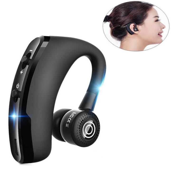 V9 Ear-mounted Wireless CSR Bluetooth Noise-canceling Headset （Bluetooth remote camera） | Daraz.pk
