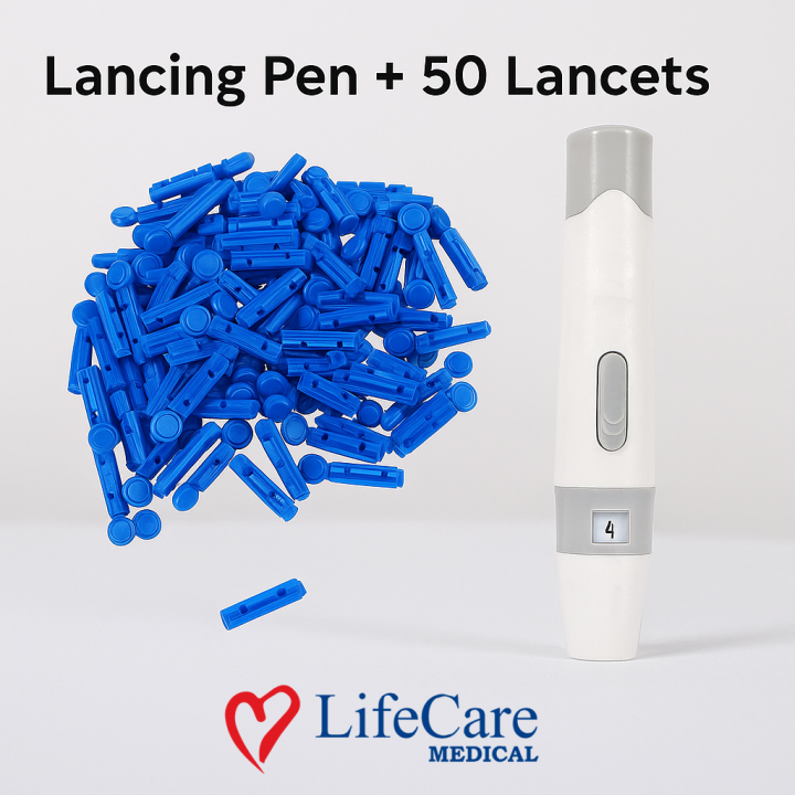 Lifecare | Diabetes Care Kit – Lancing Pen with 50 Lancets | Daraz.pk