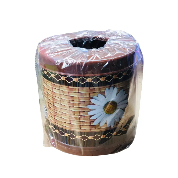 Flower Design Tissue Roll Box Unique and stylish for kitchen living ...
