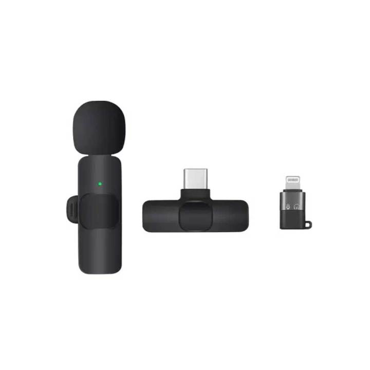 Icon k8 Wireless Microphone for Type-C and iPhone 8 Pin Lightning ...