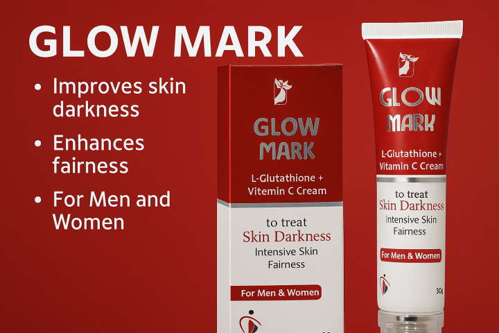 Glow Mark Whitening Cream – L-Glutathione & Vitamin C for Flawless ...