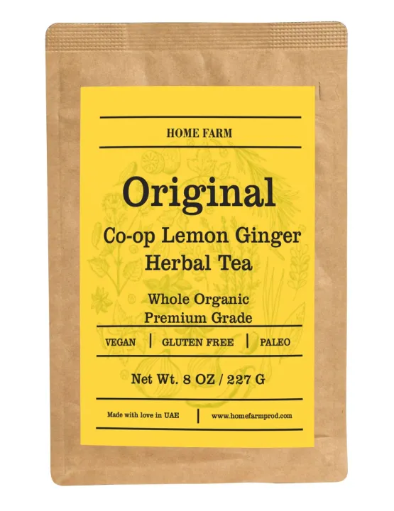 co-op lemon ginger herbal tea 227gm | Daraz.pk