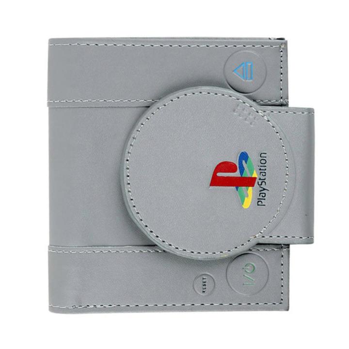 Game Handle Playstation Wallet PS1 Shape Coin Purse With Card Holder ...
