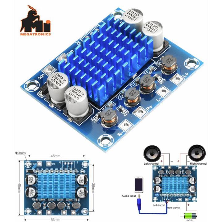 TPA3110 XH-A232 Audio Power Amplifier 30W+30W 2.0 Channel Digital ...