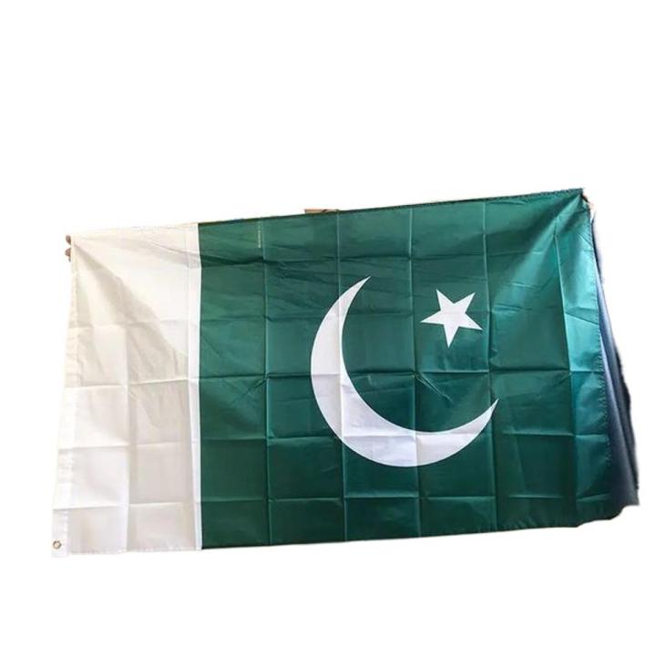 Imported Flag Pakistan Original colours High Quality Parachute Jhanda ...