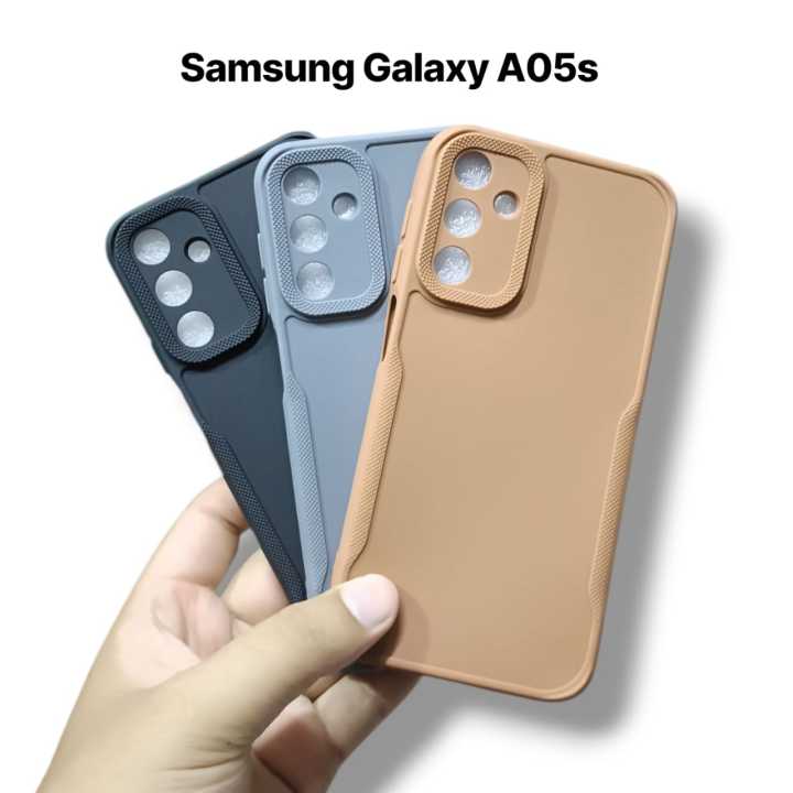 Samsung Galaxy A05s 4G Back Cover | Soft Matte Silicone Solid Design ...