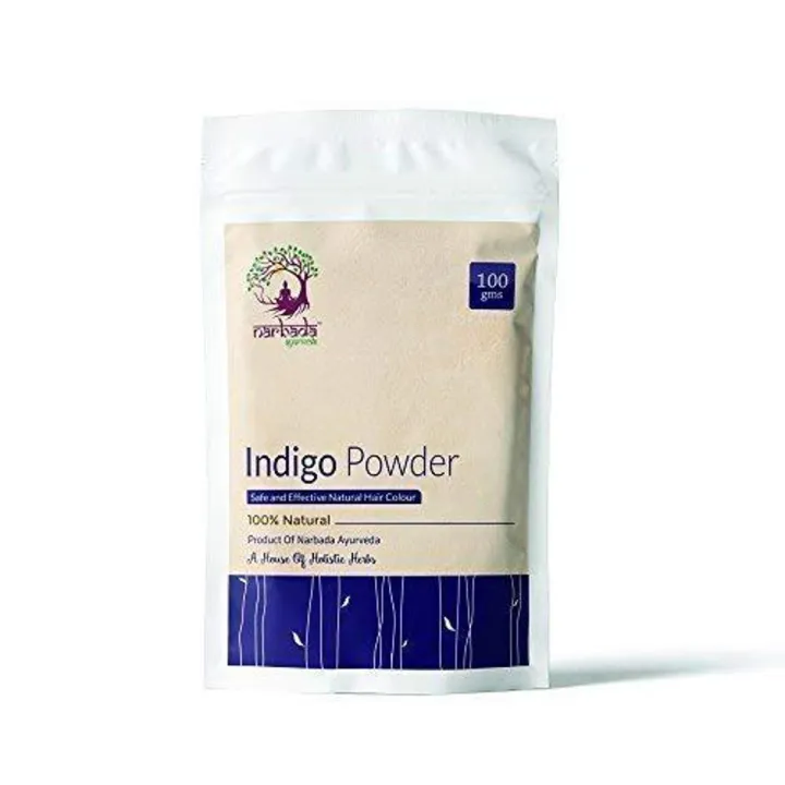 Indigo Herbal Hair & Beard Colour Powder (Small) 100GM | Daraz.pk