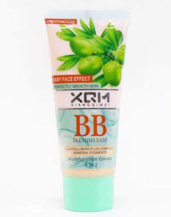XQM BB Cream Blemish Base 6 in 1 Multifunction Cream Baby Face Foundation Effect With SPF 35 ...