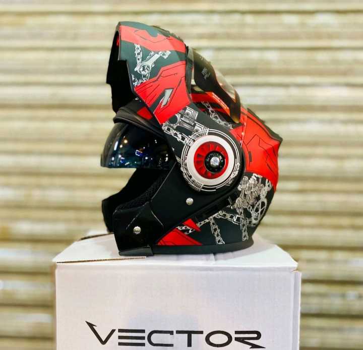 Vector flipup 3 in 1 helmet for bike most economical super air | Daraz.pk