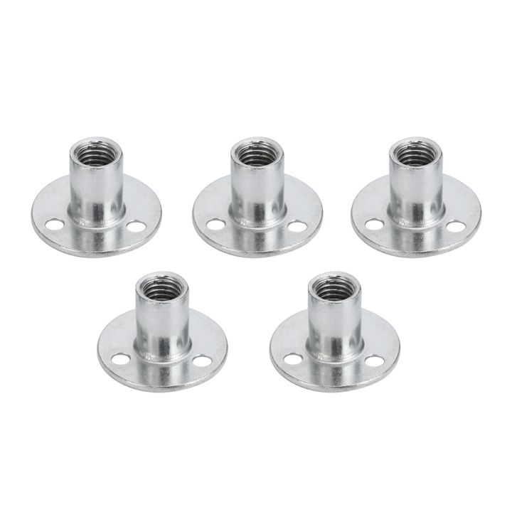 3 Types 5Pcs M6 M8 M10 Zinc Plated Three Hole Lock Nut Round Base niture Nuts | Daraz.pk