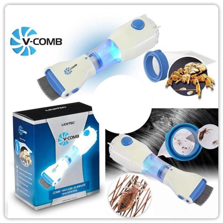 V Comb Electronic Head Lice Removal Machine Anti Lice Machine | Daraz.pk