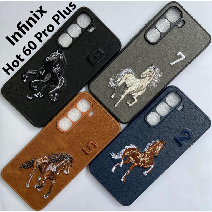 Infinix Hot 60 Pro Plus – Polo Embroidered Faux Leather Rexine Back ...