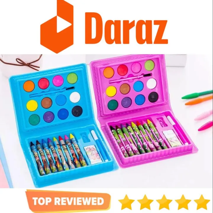 24pc Cartoon Characters Multi Colouring Kit For Boys And Girls For ...