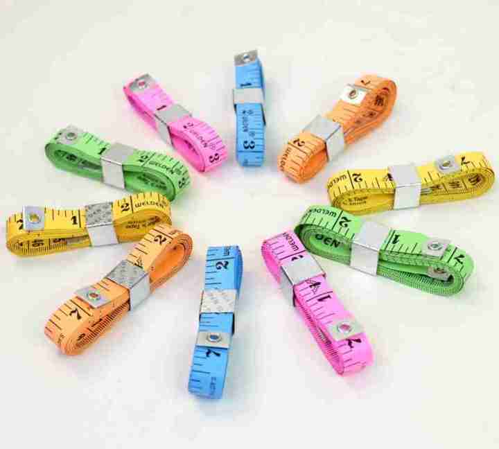 large 60" Inch/Metric Tape Measure Tailor Sewing Cloth Ruler & inches ...