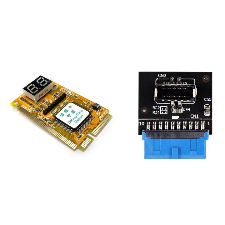 Computer Motherboard USB 3.0 Front Expansion Card with 3 in 1 Debug ...