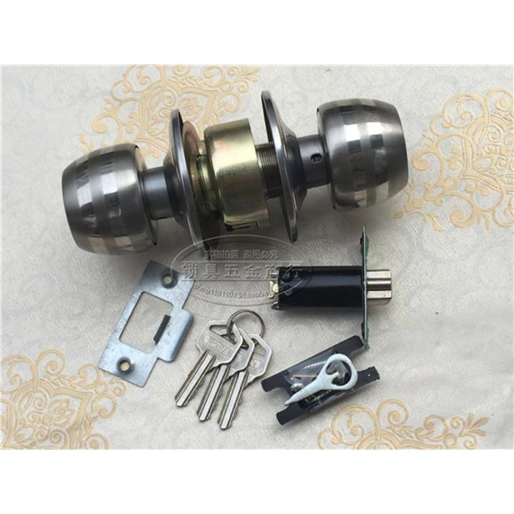 Indoor bedroom door lock ball lock spherical door lock stainless steel ...