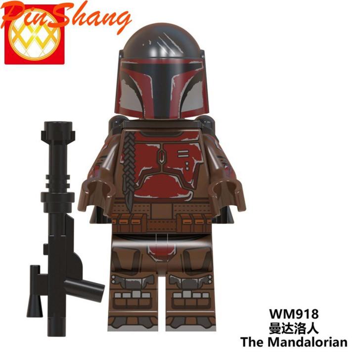 PinShang The Mandalorian Mini Figures Star Wars Minifigures Lego Toys ...
