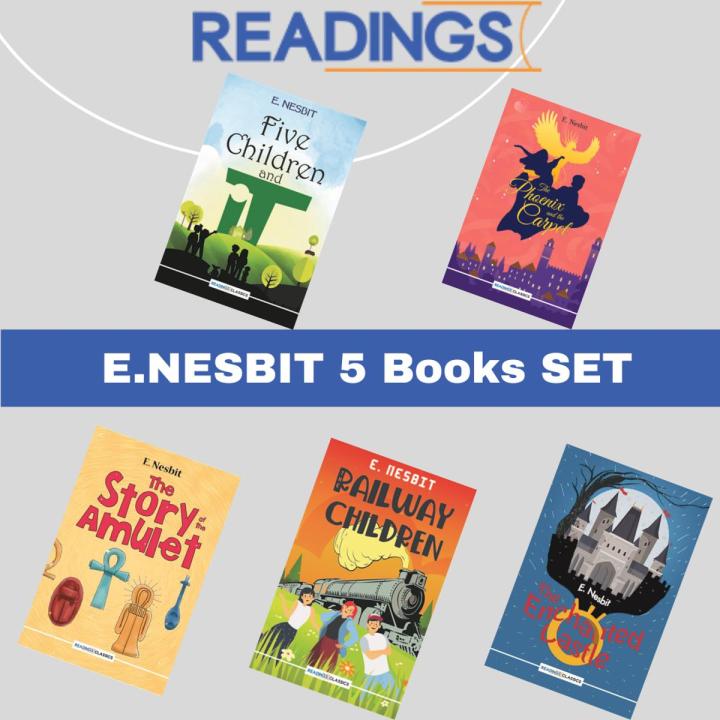 E. Nesbit 5 Books Set Includes Five Children And It, The Railway ...