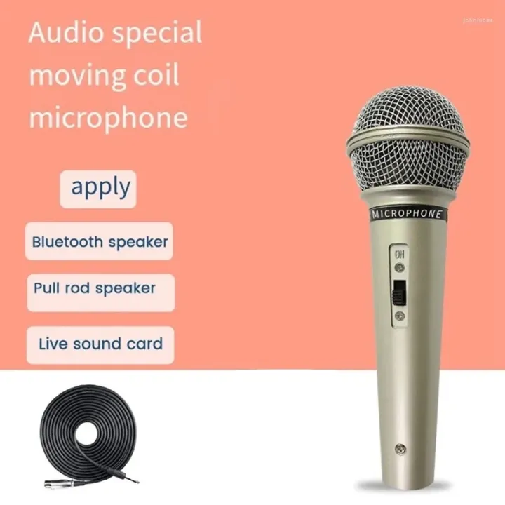 Dm-701 Uni-directional dynamic microphone. Perfect sound quality, XLR connector and durable ...