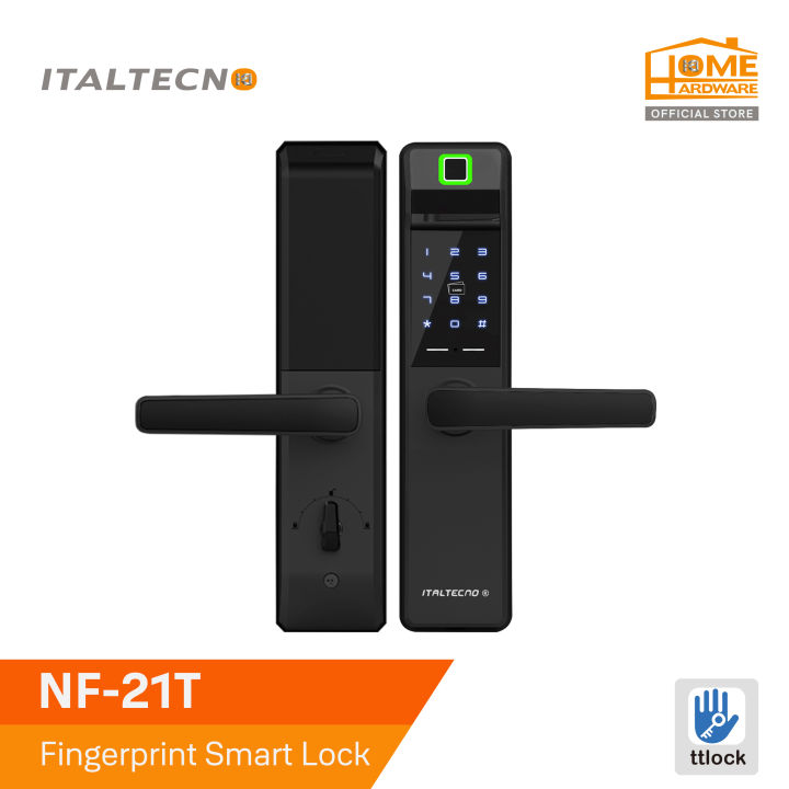 Italtecno Smart Digital Lock NF-21T Fingerprint TT Lock App Remote ...