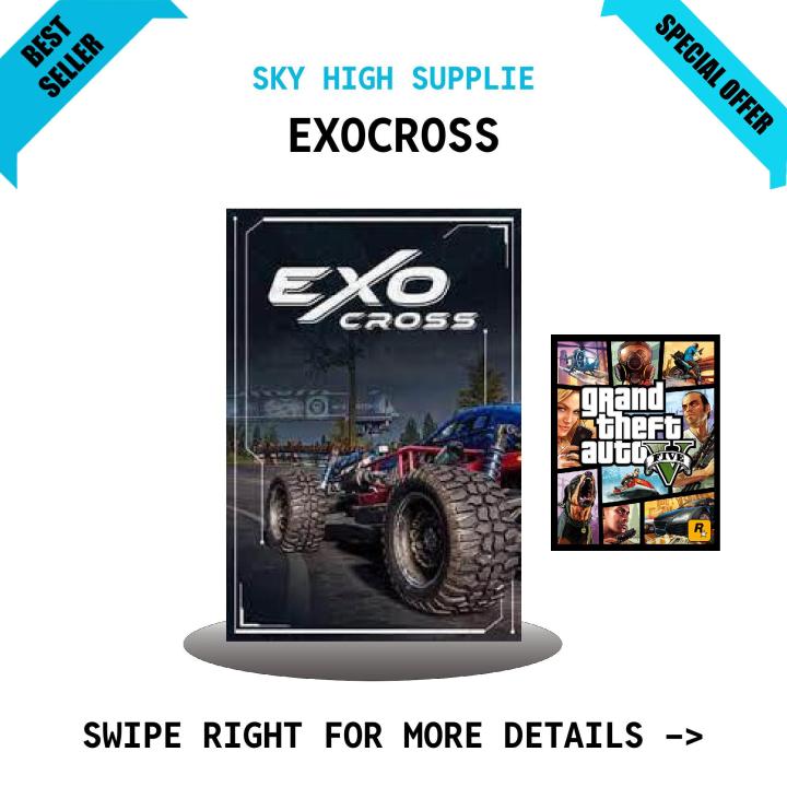 EXOCROSS - GAME FOR PC (GOOGLE DRIVE/ MEDIAFIRE) - QR CODE + FREE GIFT ...