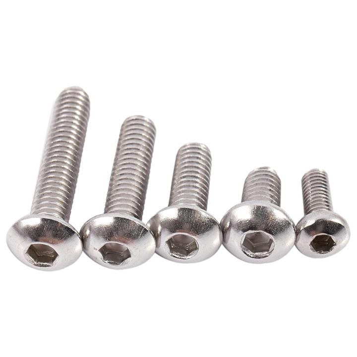 480Pcs Button Head 12 Sizes Screw And Nuts Kit,M2 M3 M4 Steel Assorted ...