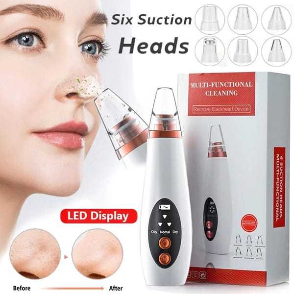 Black head Remover - Derma Suction - Six Suction Head - Derma Suction ... Black head Remover - Derma Suction - Six Suction Head - Derma Suction ...