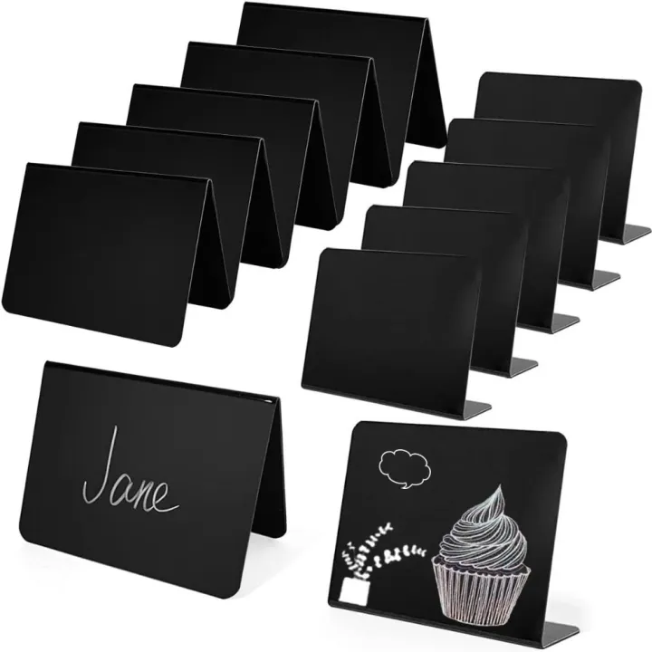 Wedding Birthday Reserved Writing Stand Store Shop Buffet Tags Display ...