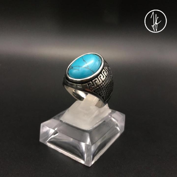 Stainless Steel Feroza Ring - HK19APR005 | Daraz.pk