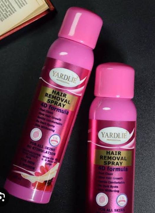 Yardley Professional Hair Removal Spray 180ml Quick & Effective Hair ...