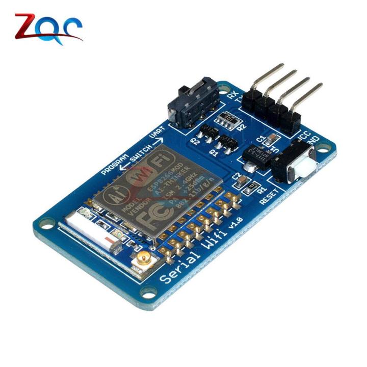 ESP8266 ESP-07 ESP07 Wifi Serial Transceiver Wireless Board Module 3.3V 5V 8N1 TTL UART Port ...