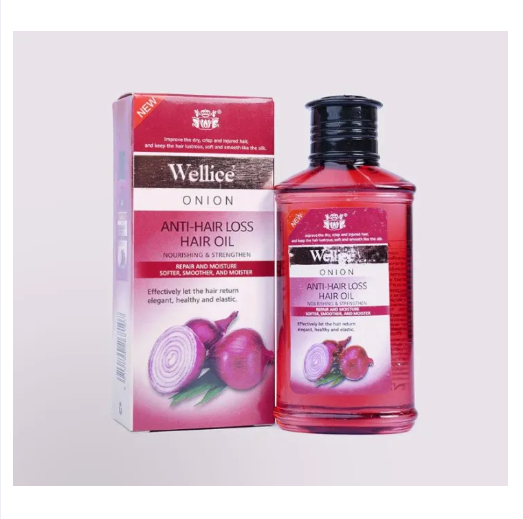 Wellice Onion Hair Oil – Anti-Hair Loss & Hair Growth Booster (150ml) | Daraz.pk
