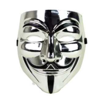 Silver - Halloween Vendetta Masquerade Horror Mask by CYRA_CIUR | Daraz.pk