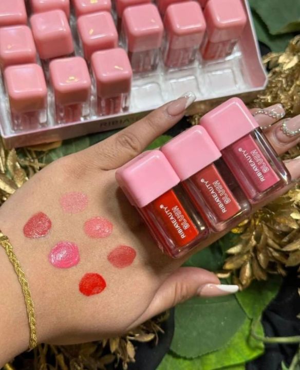 Ribia Beauty Cream Blush Set – 6 Pcs Long-Lasting, Blendable & Natural ...
