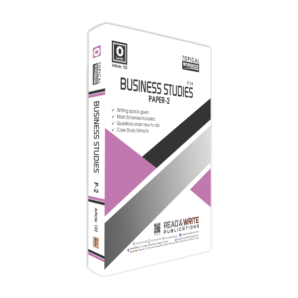 Business Studies O-Level/IGCSE Paper-2 Topical Workbook Subject code ...