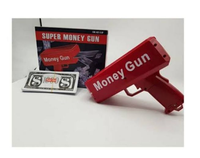 Richie Rich Cash Blaster Red Money Gun for ages upto 6 years best for ...