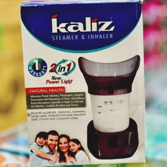 Facial Steamer 2 in 1 Steam and Inhaler Instant Relief for Block Nose ...