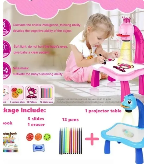 Kids Drawing Projector, Trace And Draw Projector Toy Drawing Board ...