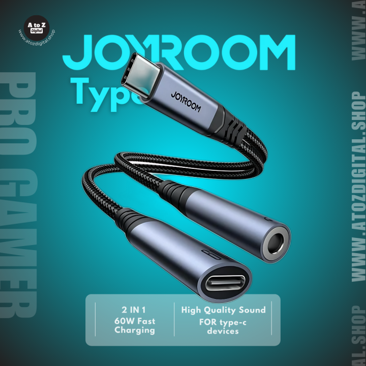 Original JOYROOM gaming connector for android and iphone, JOYROOM dual ...
