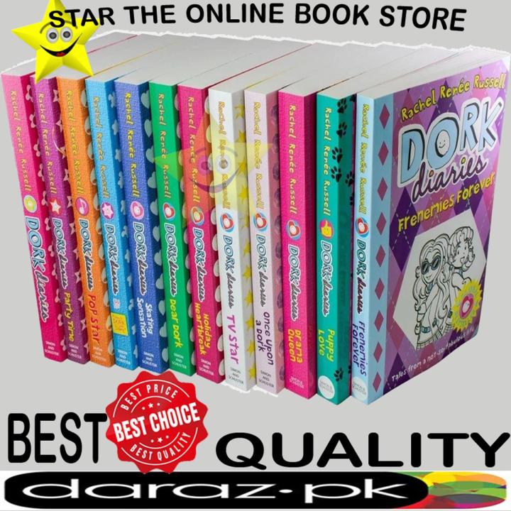 Dork Diaries By Rachel Renee Russell 12 Books Collection Set | Daraz.pk