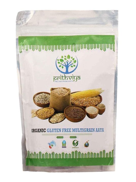 Organic Multi Grain Atta Flour 500 g | Daraz.pk