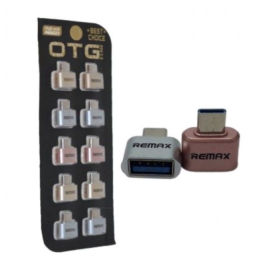 New Remax USB to Type-C OTG 10 Pcs Pack | Daraz.pk