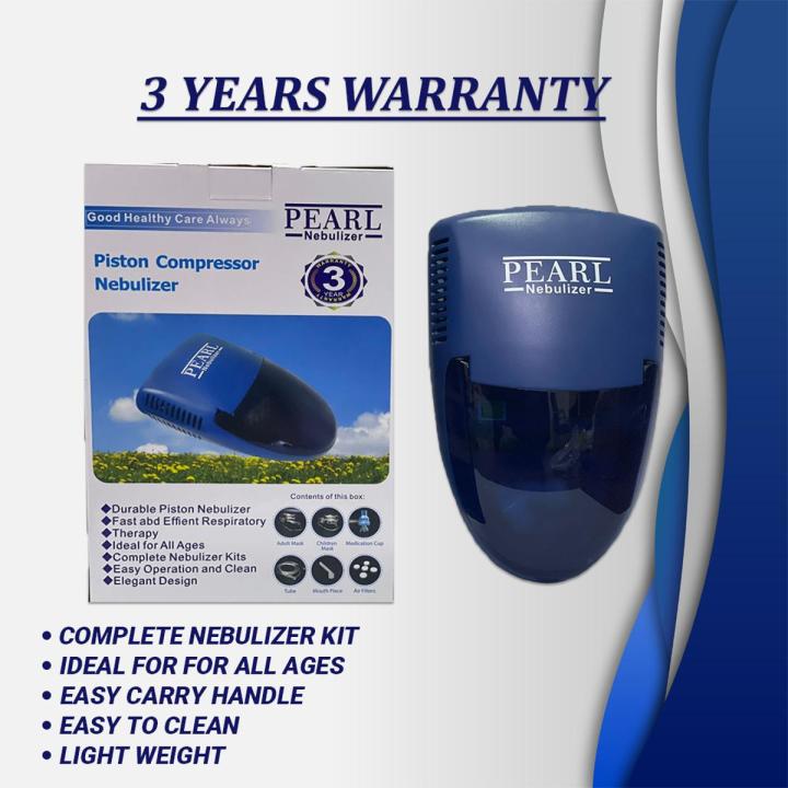 Ucheck Nebulizer by Pearl Neb Air Piston Compressor Nebulizer Kit - 3 ...