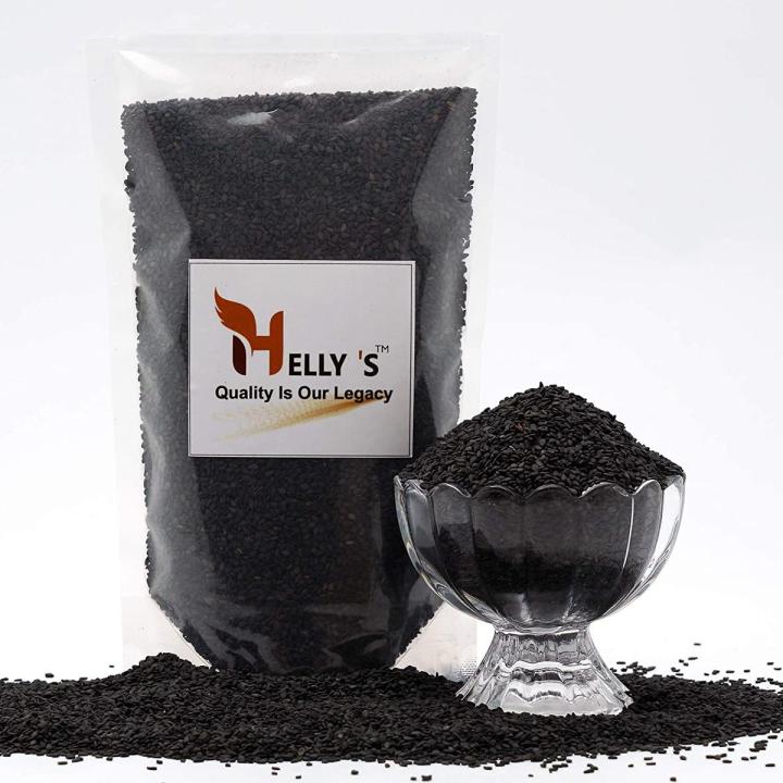 Natural Black Sesame Seeds | 100 gm | Kaale Till | Kala Tal | Black ...