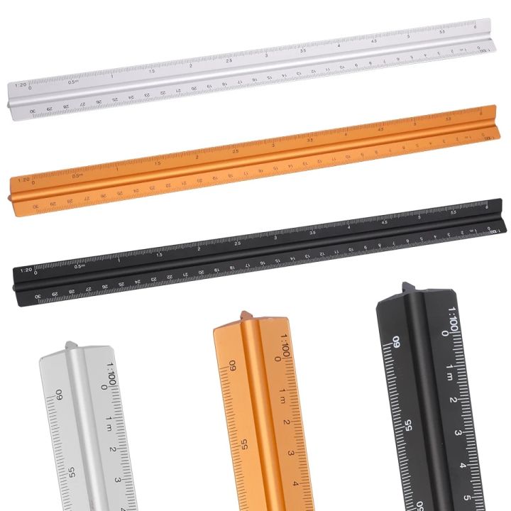 Metal Color Aluminum Alloy Mitsubishi Multi-function 30cm Triangle ...