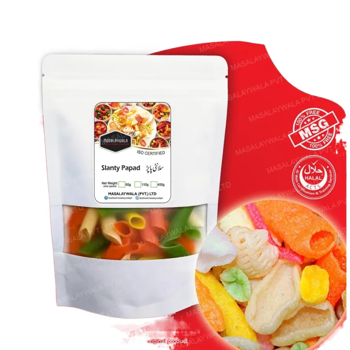 Masalaywala - Slanty Papad (Chips) 60g | Daraz.pk