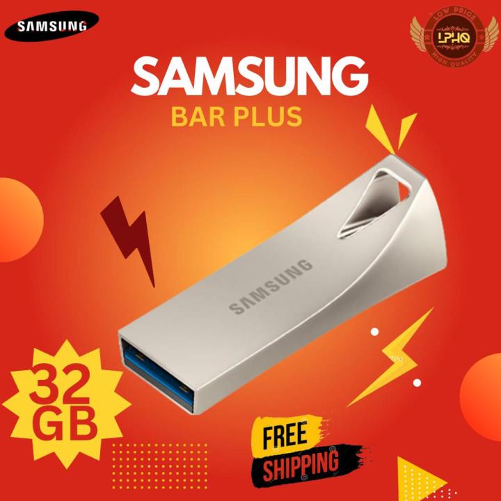 SAMSUNG Flash drive 32GB USB Metal body High Speed Flash Memory Stick ...