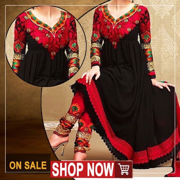 SINDHI STYLE FULL EMBROIDERED COMPLETE 3 PIECE SUIT | Daraz.pk