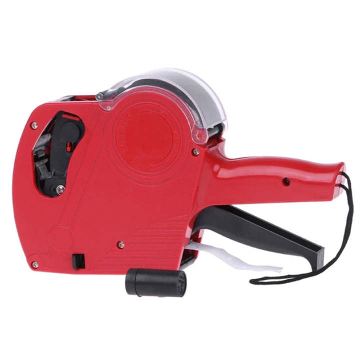 8 Digit Price Tag Machine Labeller +Label Stickers Roll + 1 Ink Roller ...